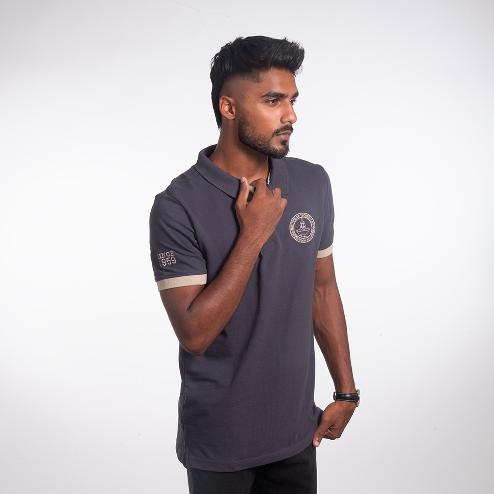 IITM Polo-Coal Tshirt